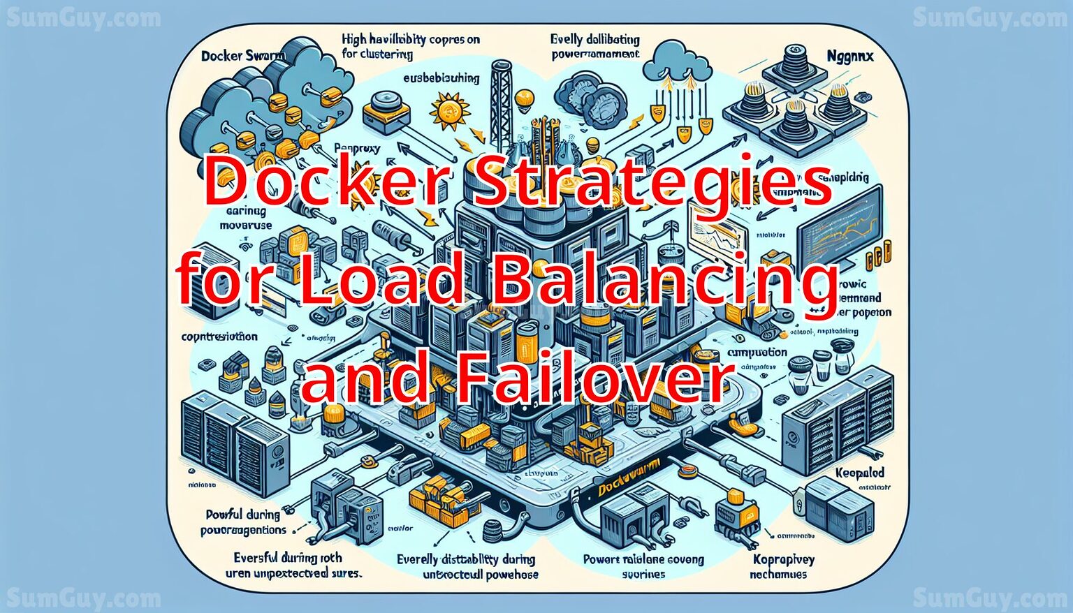 Docker Strategies For Load Balancing And Failover Sumguys Ramblings