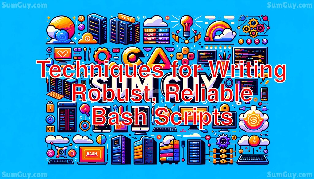 Techniques for Writing Robust, Reliable Bash Scripts | SumGuy's Ramblings Techniques for Writing Robust, Reliable Bash Scripts | SumGuy's Ramblings